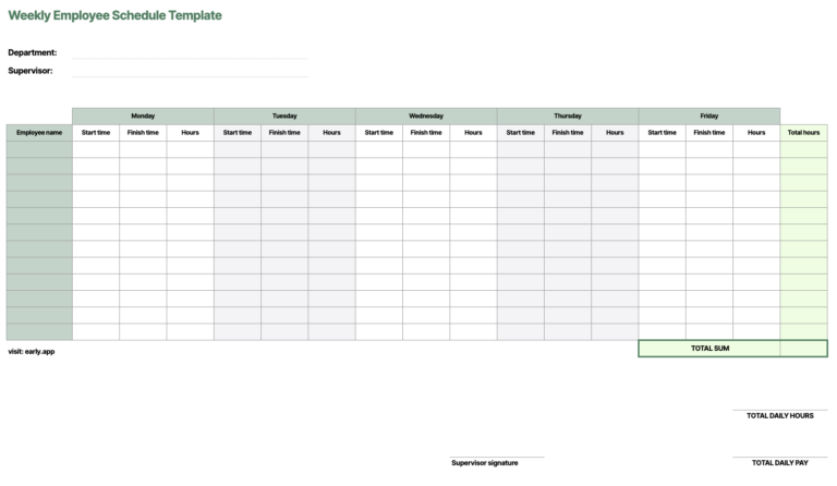 20 modèles gratuits de gestion du temps pour améliorer votre ...